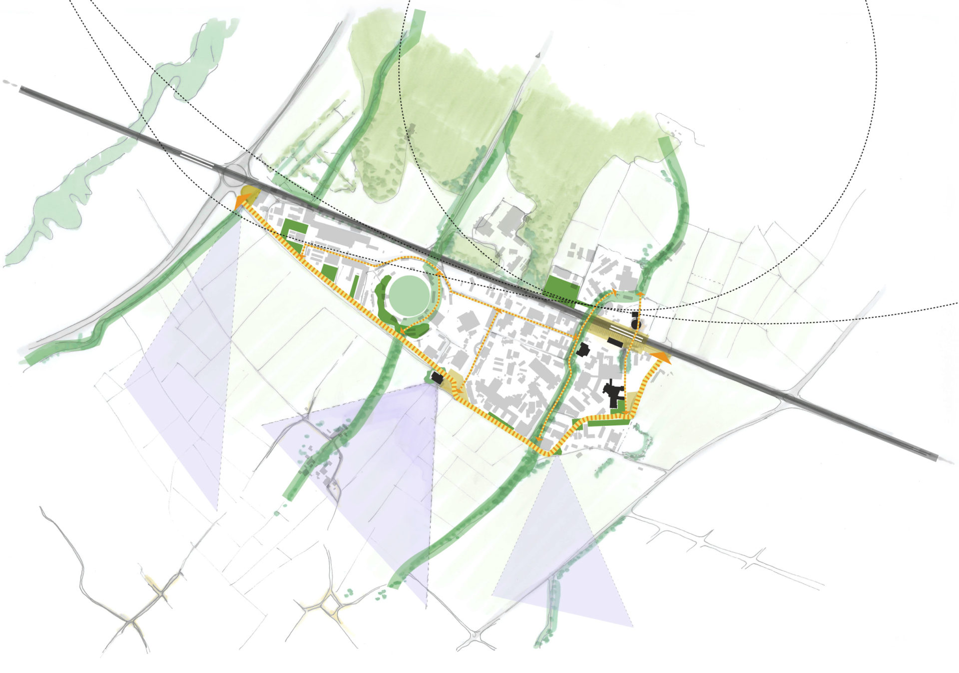 urbaplan | Genève - Schéma directeur du CERN - urbaplan