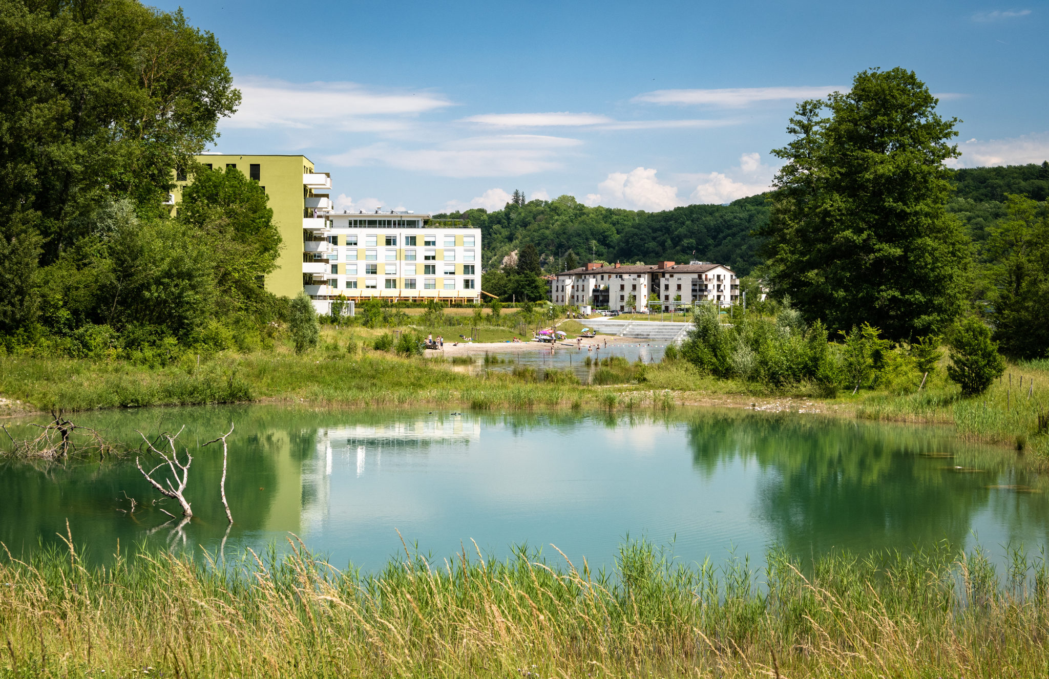 urbaplan | Genève - Dardagny - Espace naturel et de détente « La plage ...