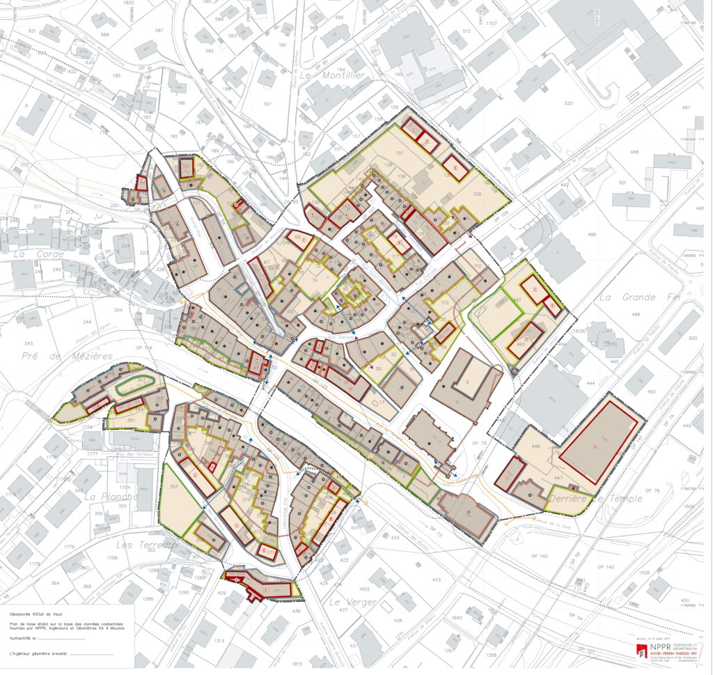 urbaplan | Vaud - Moudon - Plan partiel d’affectation «Le Centre ...