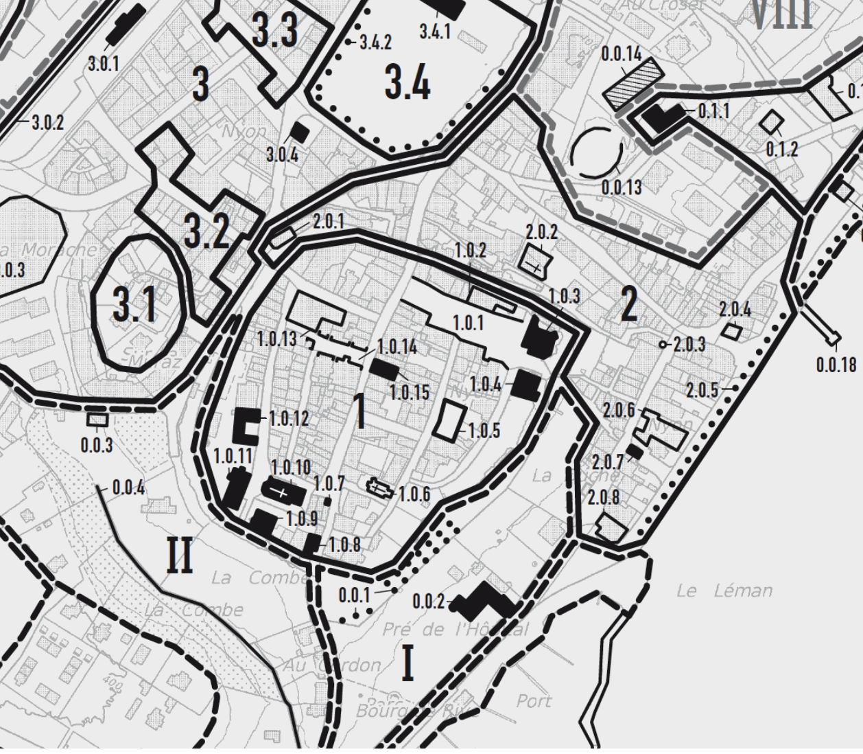 urbaplan | PA Vieille ville Nyon - urbaplan